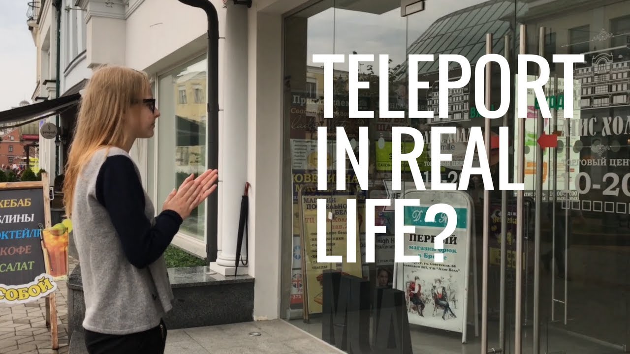 Teleport in real life? - YouTube