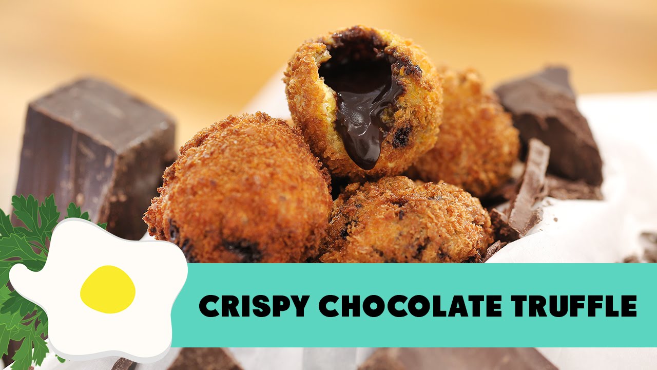 Resep Coklat Garing (Crispy Chocolate Truffle Recipe Video) - YouTube