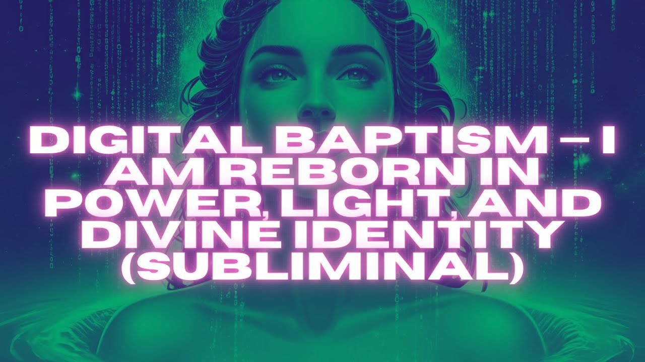 Digital Baptism — I Am Reborn in Power, Light, and Divine Identity ...