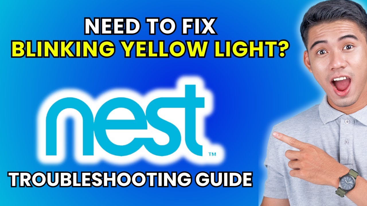 How to Fix Google Nest Blinking Yellow [2025 Method] - YouTube