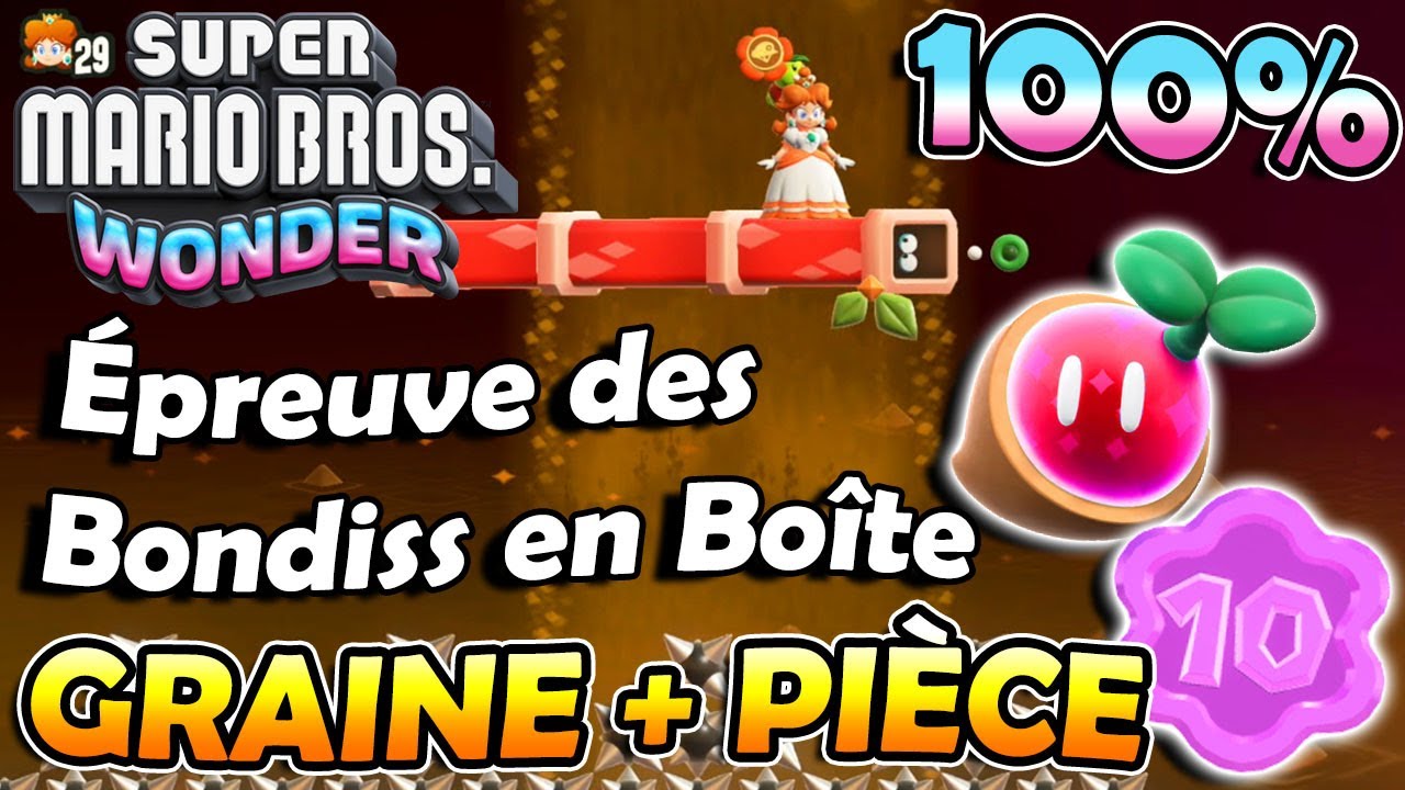 Épreuve des Bondiss en Boite 100% ( Graine Prodige + Pièce Fleur ...