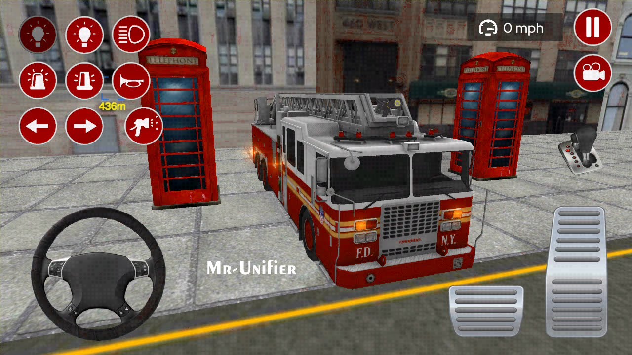 Fire Truck driving Android Gameplay | Firefighters in Firefighting #30 ...