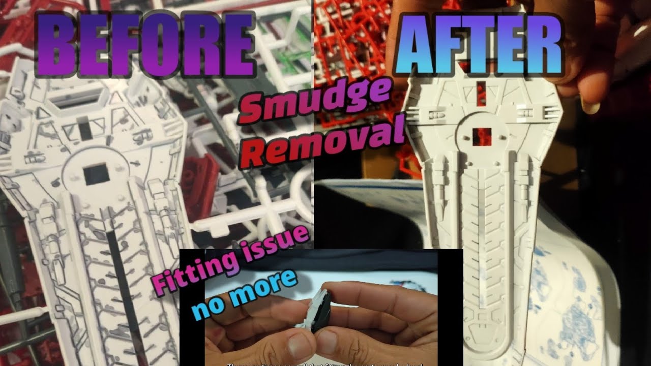 Removing Smudged Panel Lines + Tips for Easy Snap Fit - YouTube