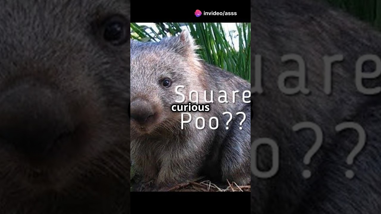 Why Wombat Poop is Cube-Shaped!!! #facts #youtubeshorts #india #uk #usa ...