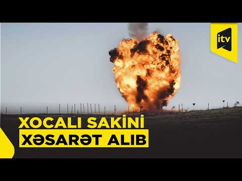 Ağdərə rayonunda mina partlayışı baş verib