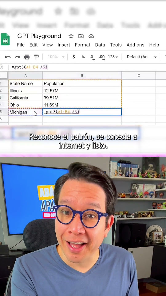 Sheets con IA #chatgpt #gpt #excel #sheets #inteligenciaartificial #ai #googledocs #google - YouTube