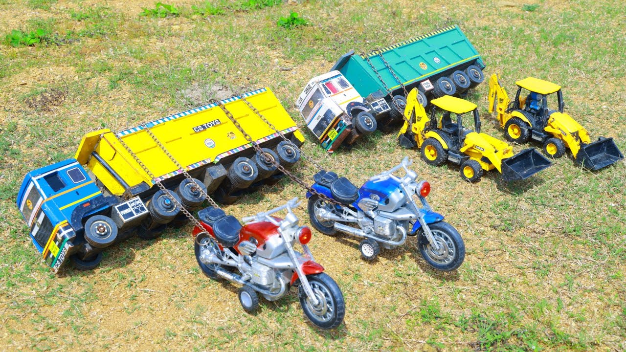 BharatBenz 3528C HMT Tractor Ashok Leyland BS6 Accident Pulling Out Two ...