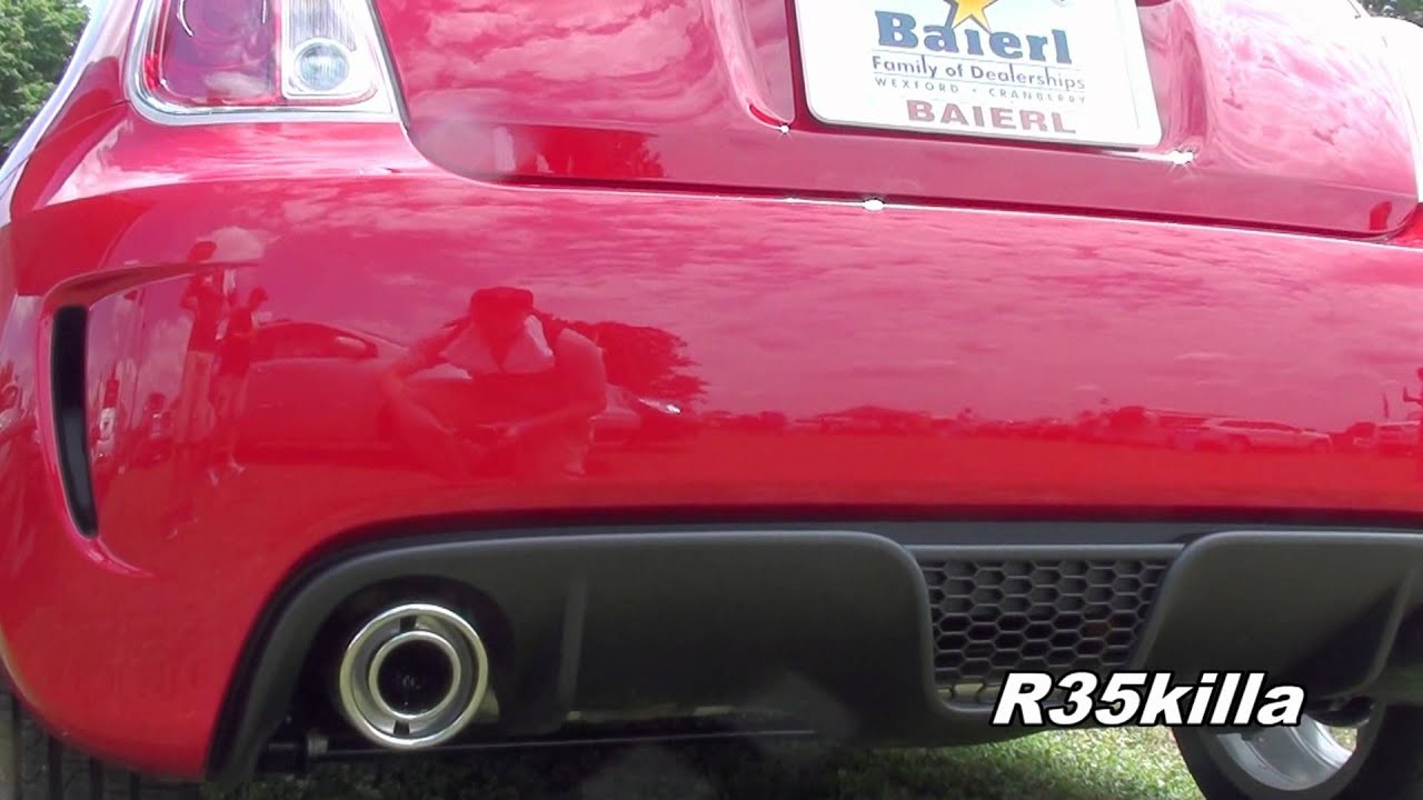Fiat 500 Abarth Start up & Revving - YouTube