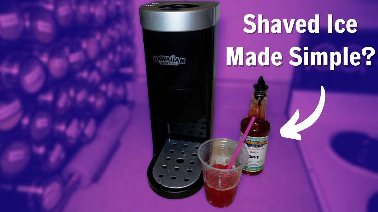 DIY Shaved Ice Party? Hawaiian Shaved Ice HomePro 3 Flavor Kit Review ...