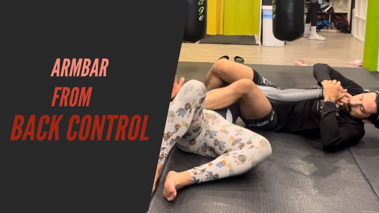 Armbar from Back Control - YouTube