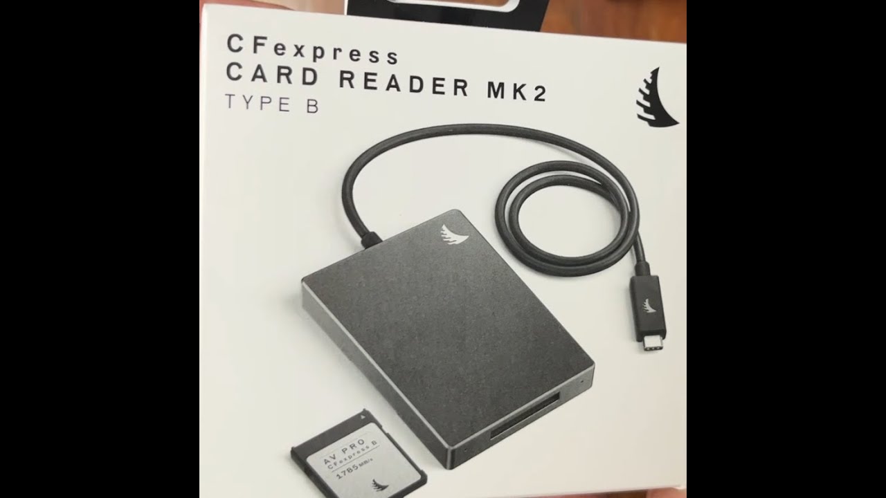 Angelbird CFexpress Card Reader MK2 - YouTube