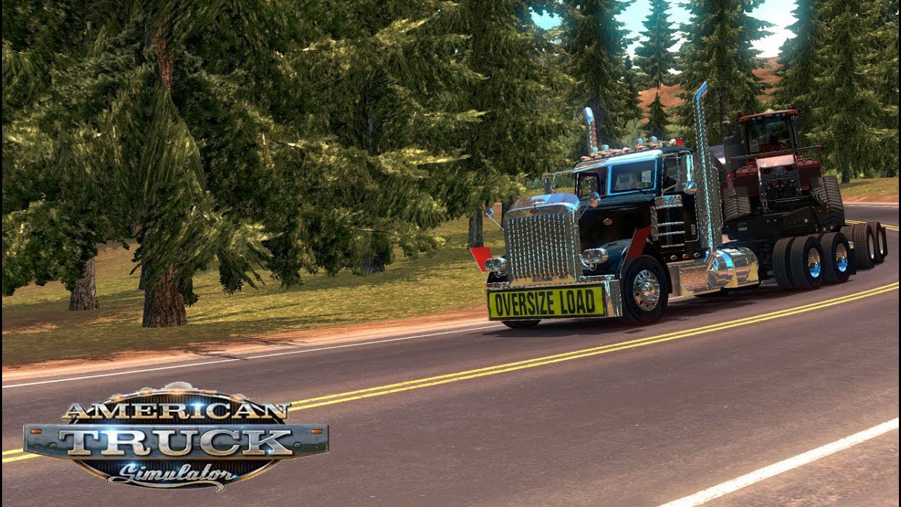 ATS Heavy Haul Released!!!! Bakersfield To Redding - YouTube