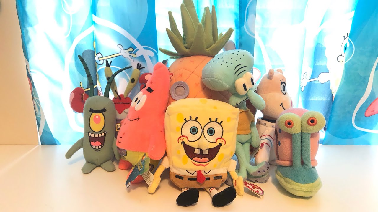Reviewing Some SpongeBob Plushies! - YouTube