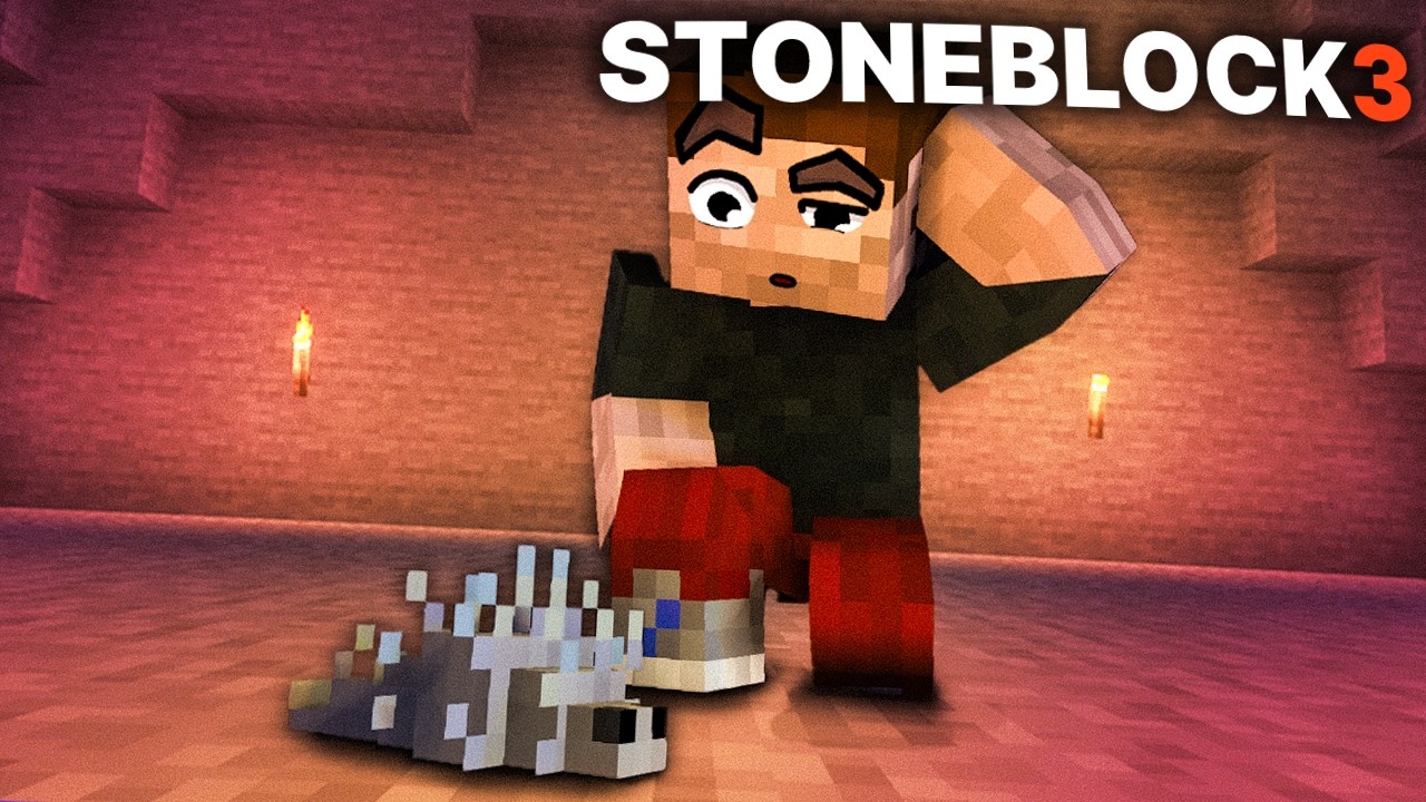 Czyli Boss to... Silverfish? 😵‍💫 - Minecraft Caveblock 3 | Część 10 ...