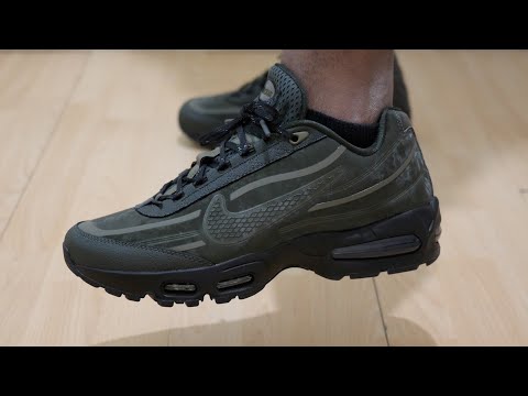 Nike x WORKSOUT Air Max 95 ‘Medium Olive’ HQ0263-300 Unboxing & On Feet (2025)
