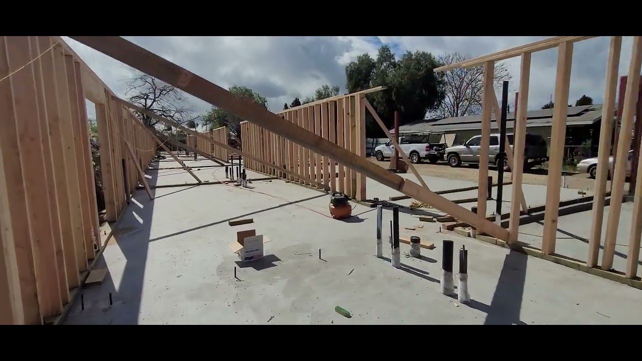 1st floor framing - YouTube