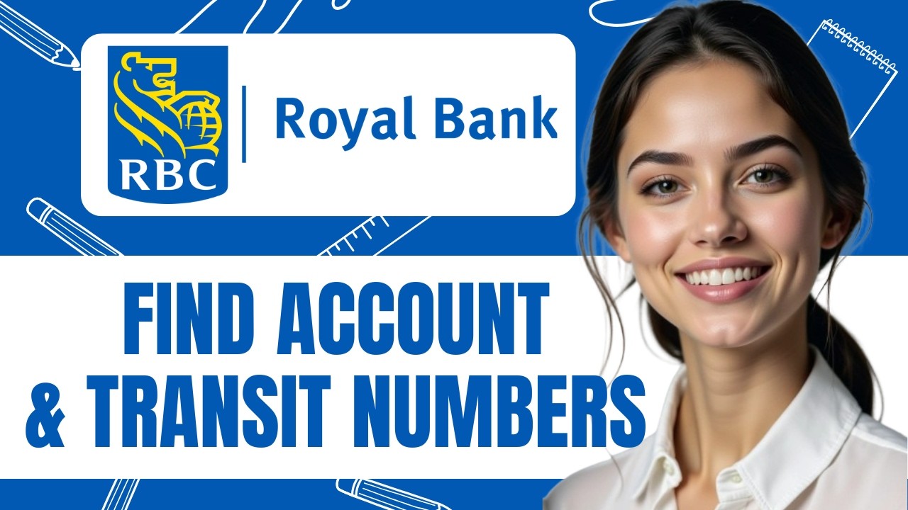 HOW TO FIND ACCOUNT AND TRANSIT NUMBERS ON RBC CHEQUE! NEW UPDATED 2026 ...