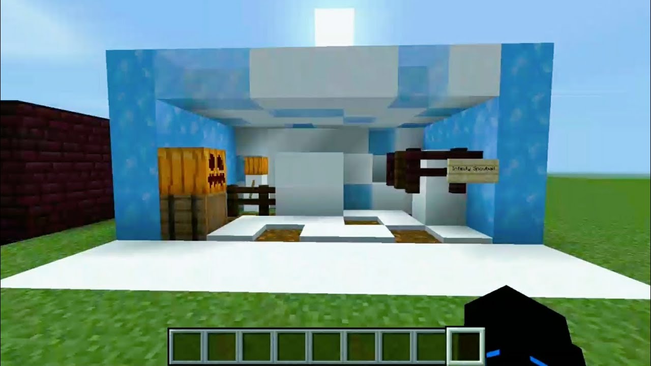 How to make Infinite Snow in Minecraft - YouTube