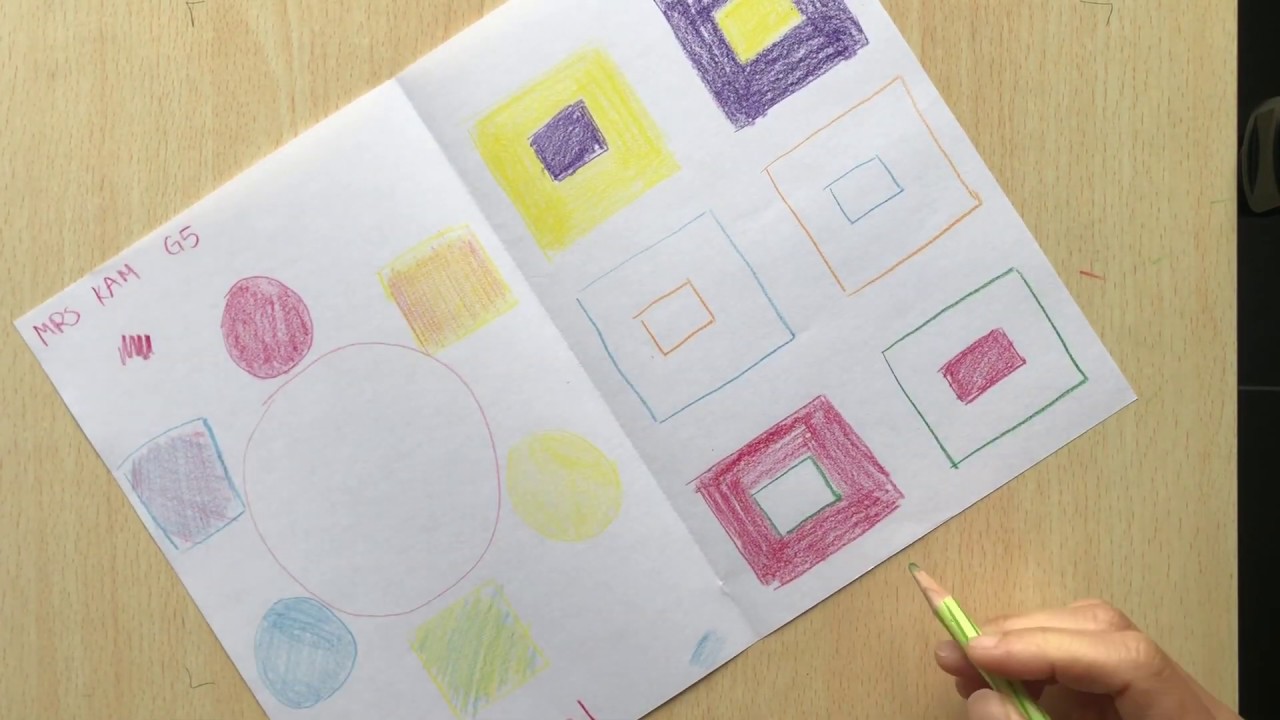 Grade 5 Art - Complementary Colors - YouTube