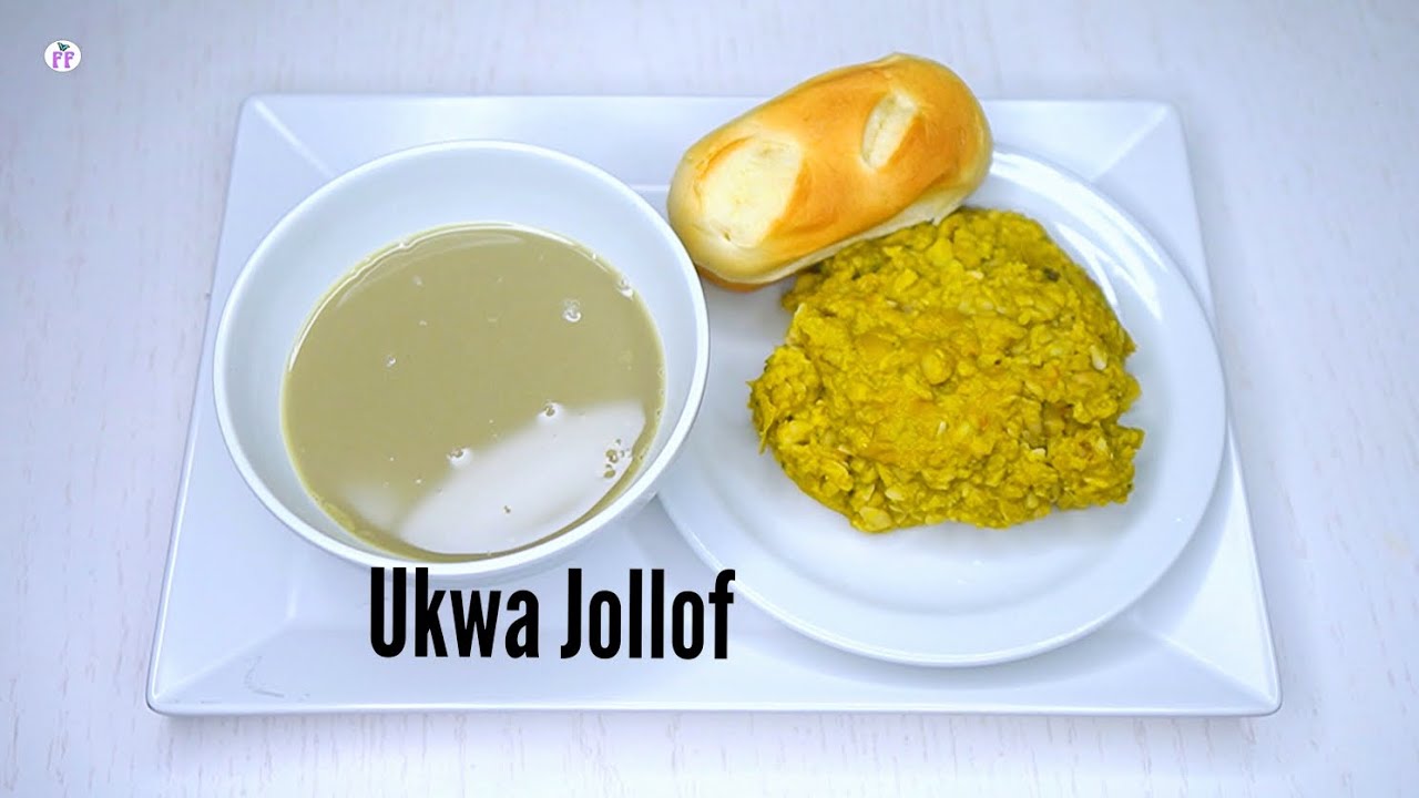 How to cook ukwa jollof - YouTube
