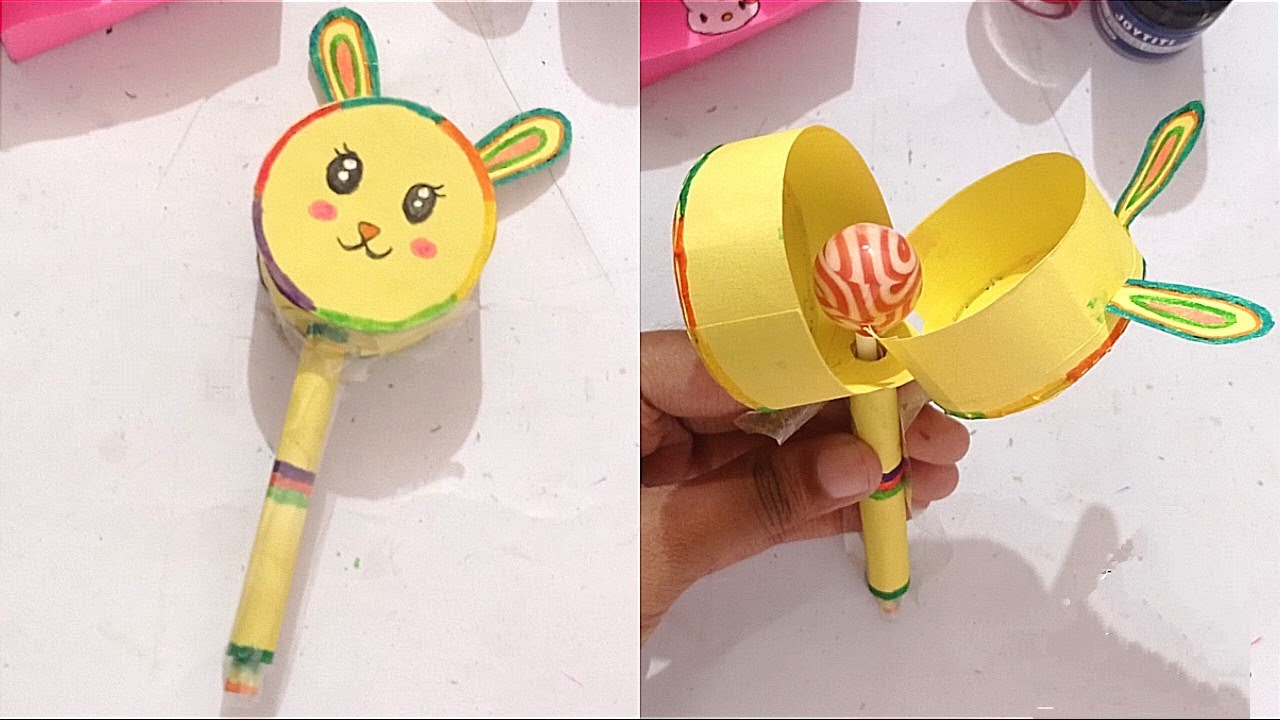 PAPER CANDY TOY | How to make diy candy toy | diy crafts | mini toy ...