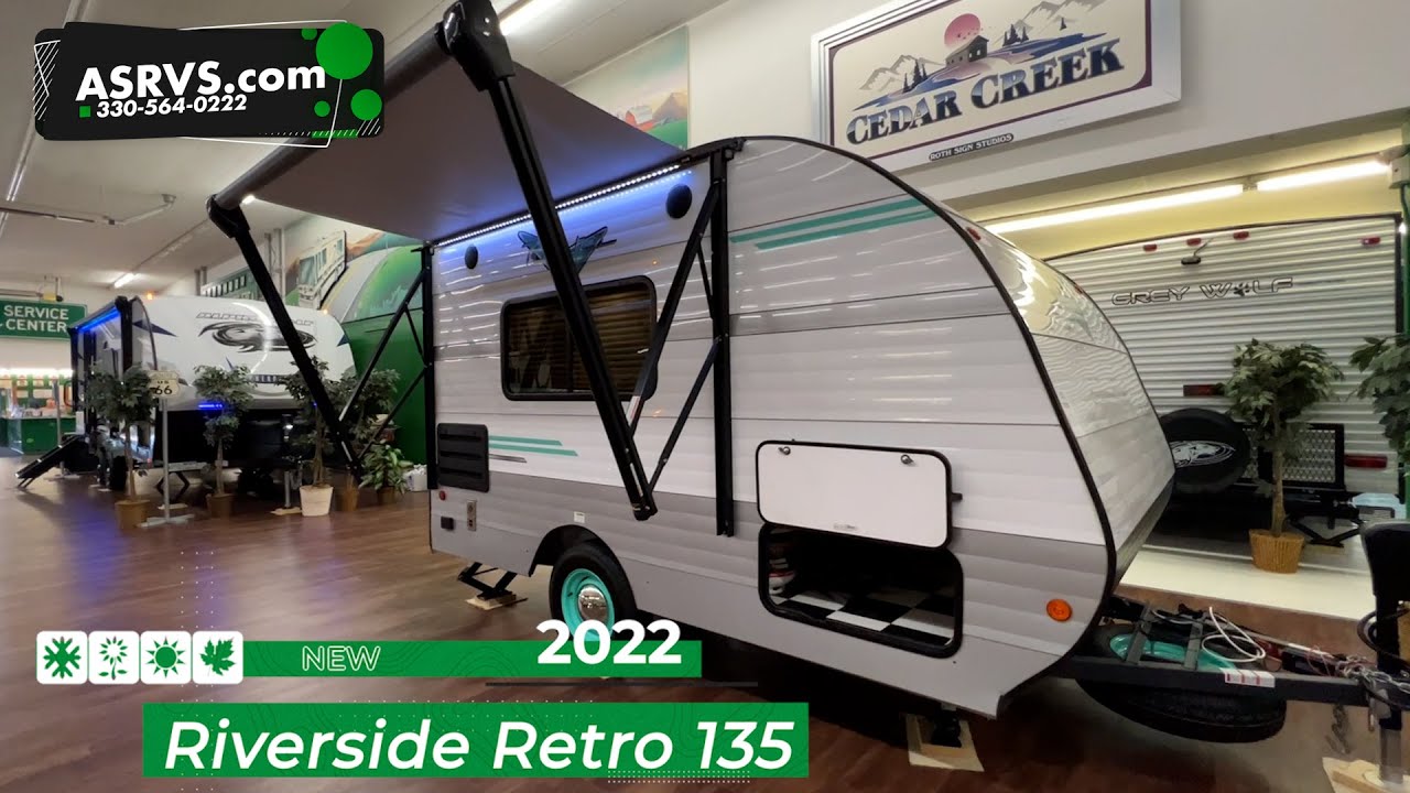Riverside Retro 135 Camper for sale - YouTube