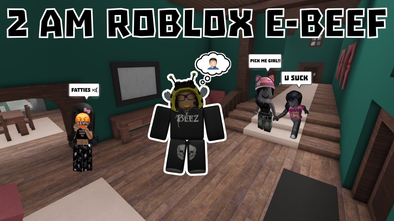 E-Beefing on ROBLOX at 2 AM - YouTube