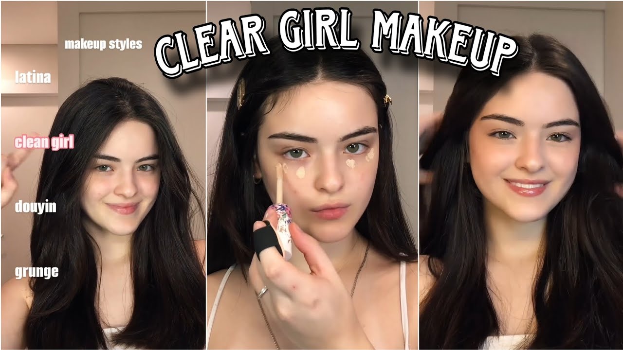 Clear Girl Makeup | Makeup Tips (Secrets) | #makeup #makeuptutorial - YouTube