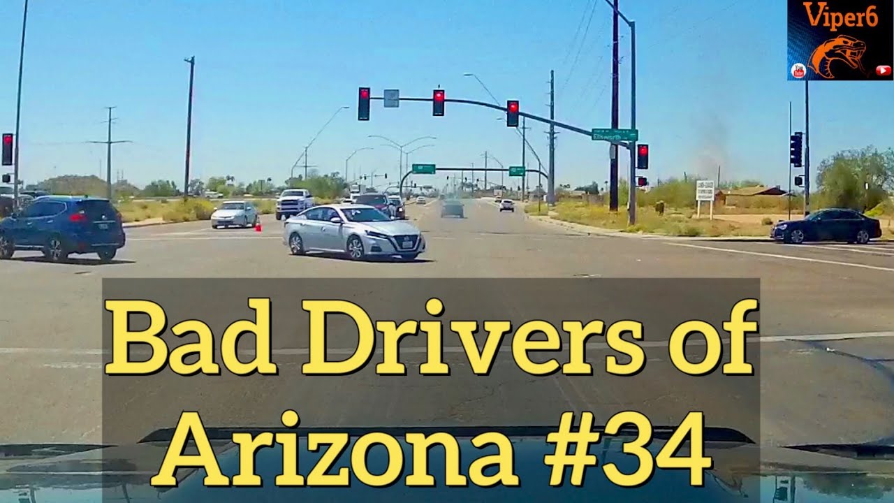 Bad Drivers of Arizona #34 - What a bunch of winners - YouTube