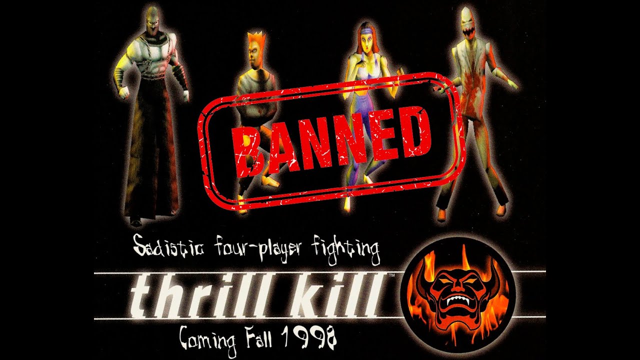 El Juego Prohibido de Playstation 1 - THRILL KILL - YouTube