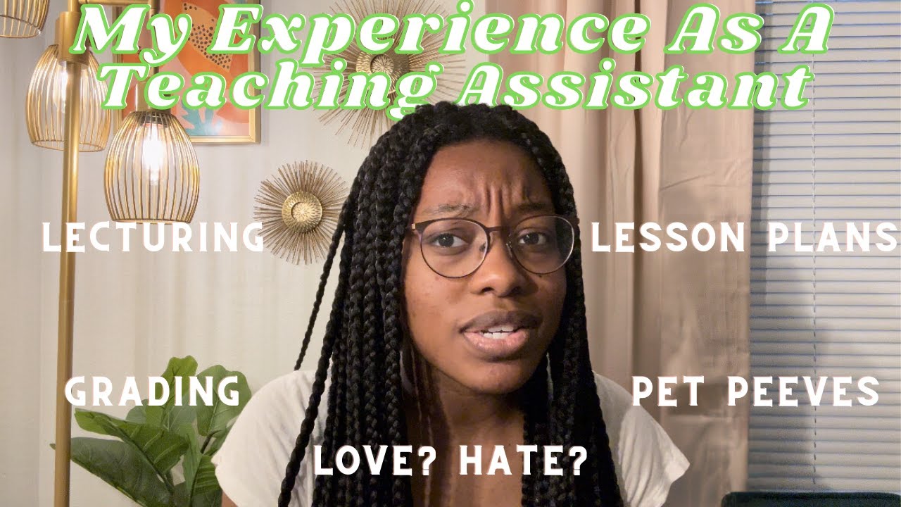 Graduate School Reality Diaries: Being A TA - YouTube