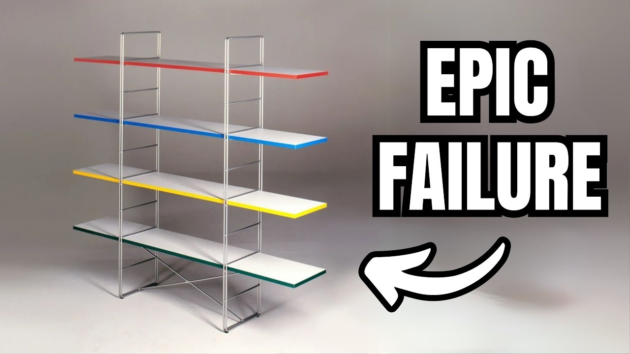 What Happened to the Ikea Byakorre Shelf? (Epic Failure) - YouTube