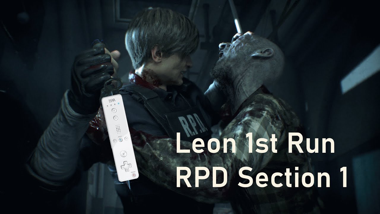 Resident Evil 2 Remake - Wiimote Zapper 1/? RPD Section 1 - YouTube