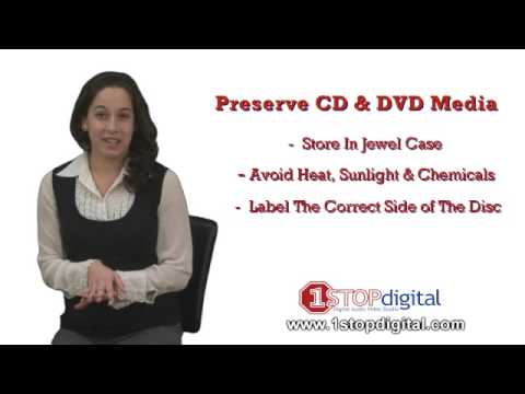 How to Preserve CD & DVD Media - YouTube