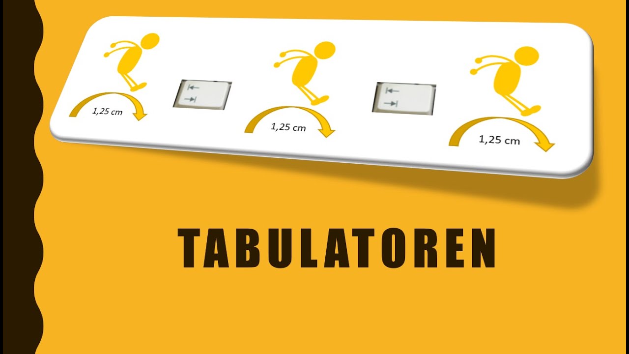 Tabulatoren in Word | Füllzeichen - YouTube