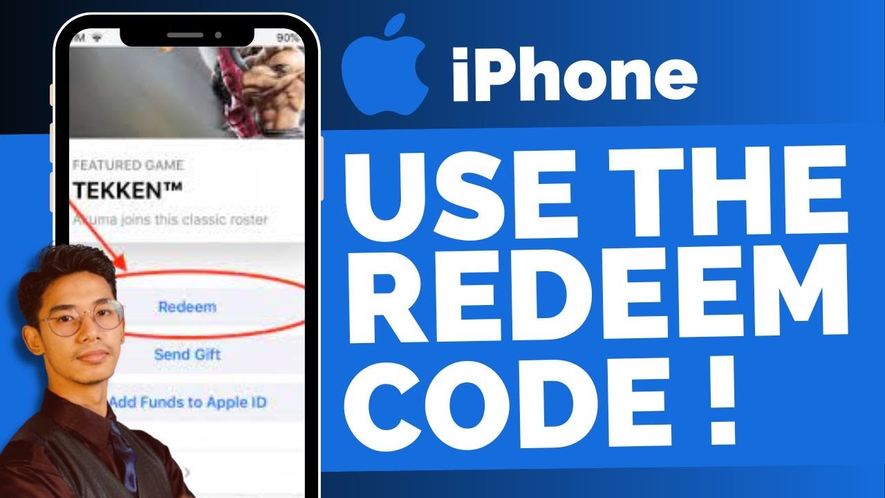 How To Use Redeem Code In iPhone ! - YouTube