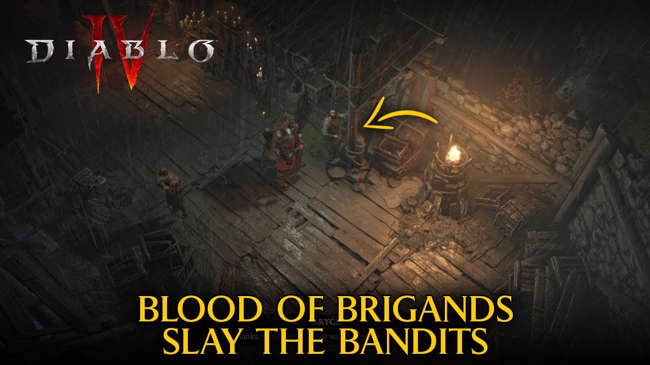 Diablo 4: Blood of Brigands Side Quest - Slay 50 Bandits - YouTube