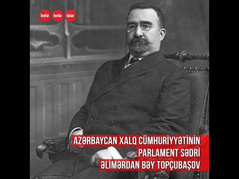 AXC-NİN MÜSTƏQİLLİYİNİ DÜNYAYA TANIDAN TOPÇUBAŞOV