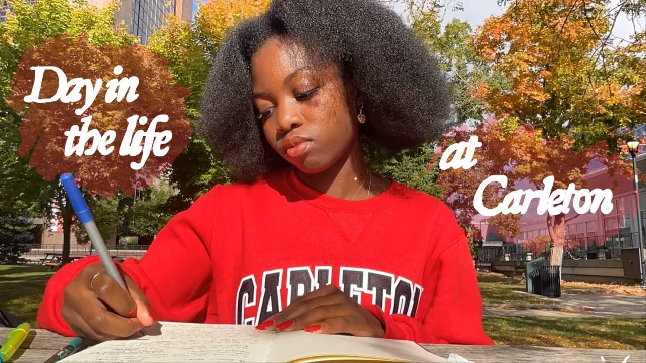 Day in the life at Carleton University! | Classes, Studying (quad ...