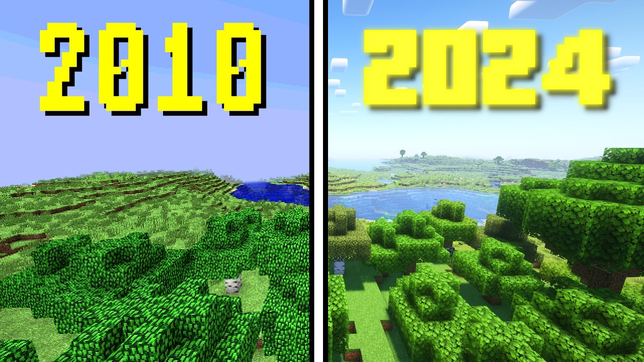 Le Minecraft de 2010 étais MIEUX ? - YouTube