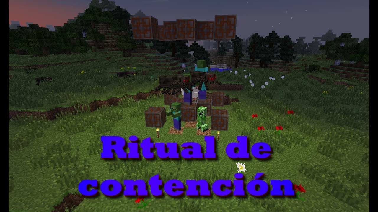 Ritual de contención (Blood Magic) - Minecraft 1.7.10 - YouTube