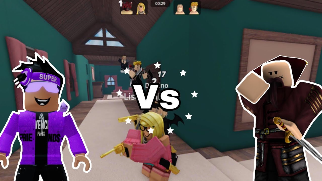 Murder VS Sheriff duels!!(Roblox) - YouTube
