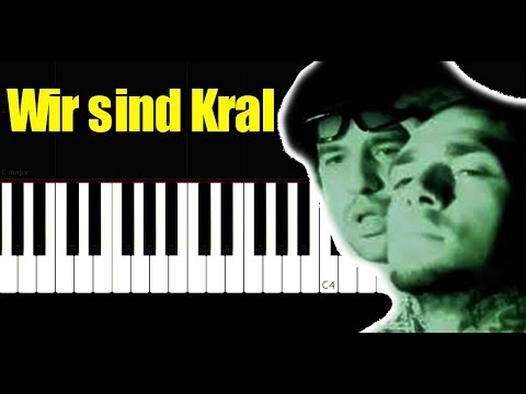 Wir sind Kral - Ezhel & Ufo361- Easy - Piano Tutorial by VN