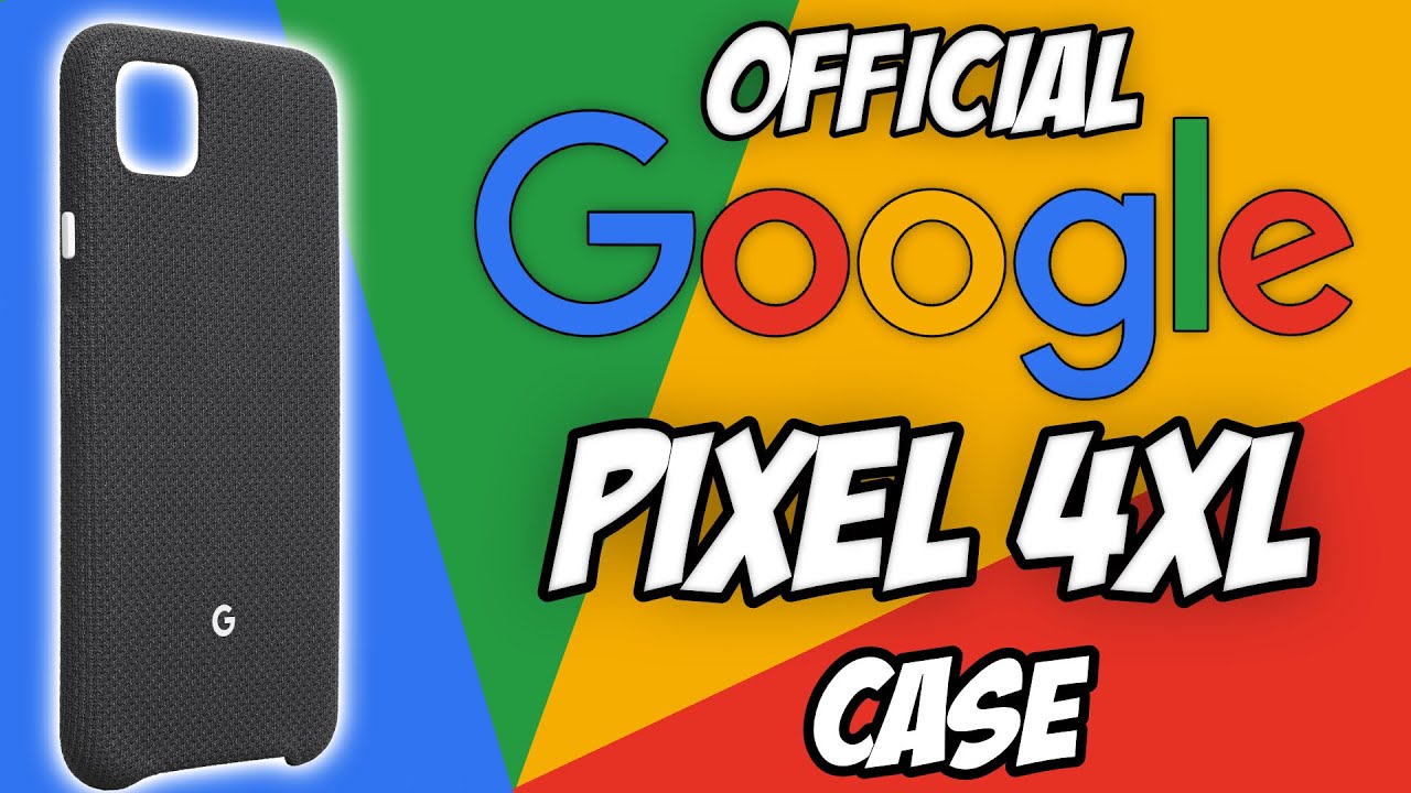 Google Pixel 4XL Official Fabric Case - YouTube