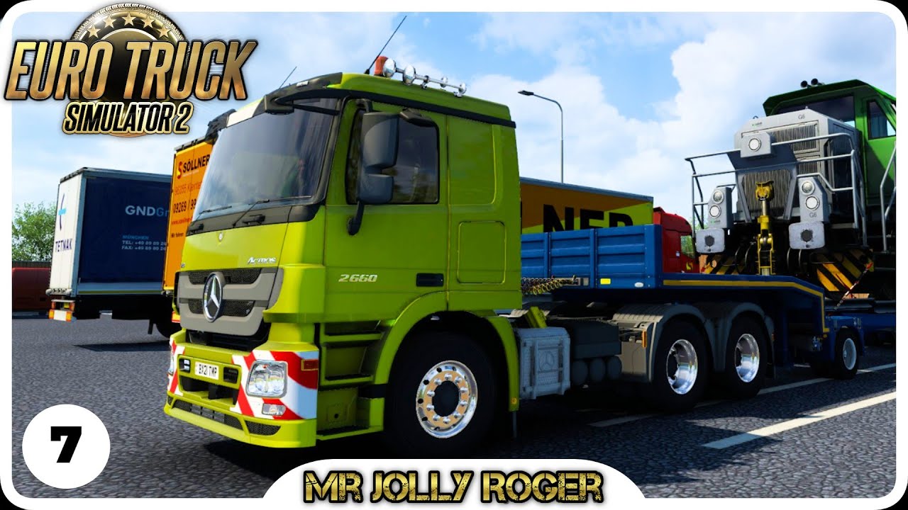 Euro Truck Simulator 2 | Ep7 | A real lorry driver plays! - YouTube