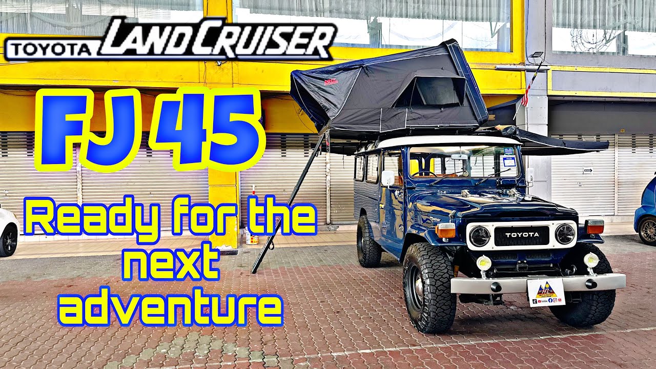 Landcruiser FJ 45 Troopy Adventure Awaits Offroad Overland - YouTube