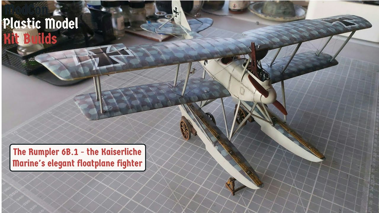 Lukgraph's 1/32 scale Rumpler 6B.1 - YouTube