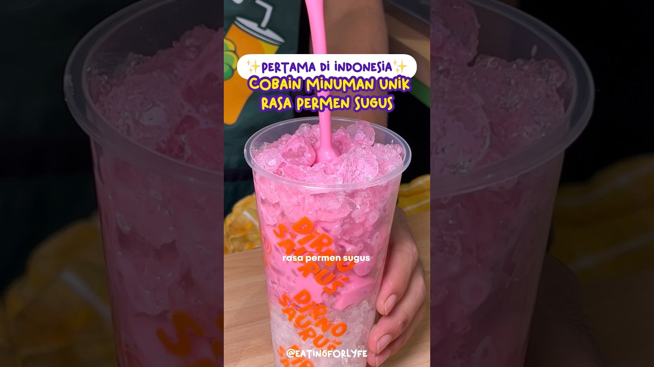 MINUMAN RASA PERMEN SUGUS ?! #kulinertangerang #kulinertangsel # ...