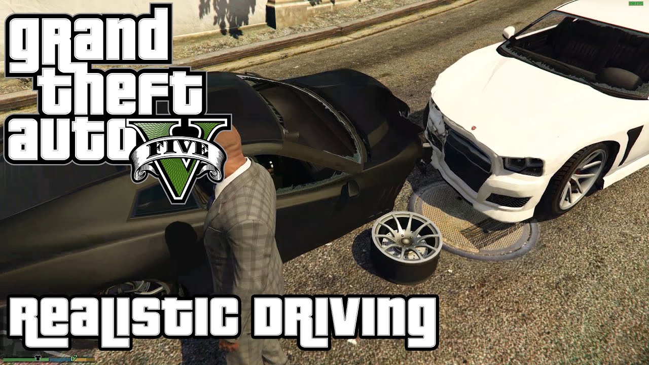 How to crash in GTA 5 | Realistic Driving Mod / OpenIV Tutorial - YouTube