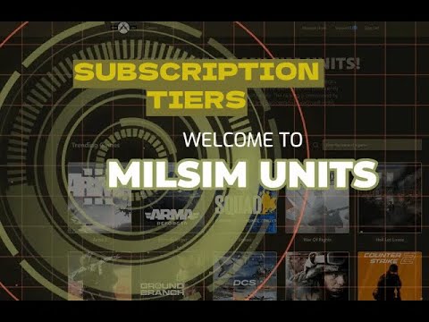 Milsim Unit's Subscription Tiers explained - YouTube